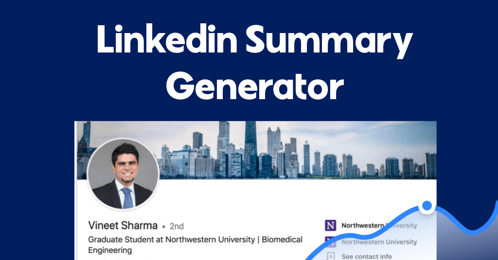 Linkedin Summary Generator - 100% Free, No Signup